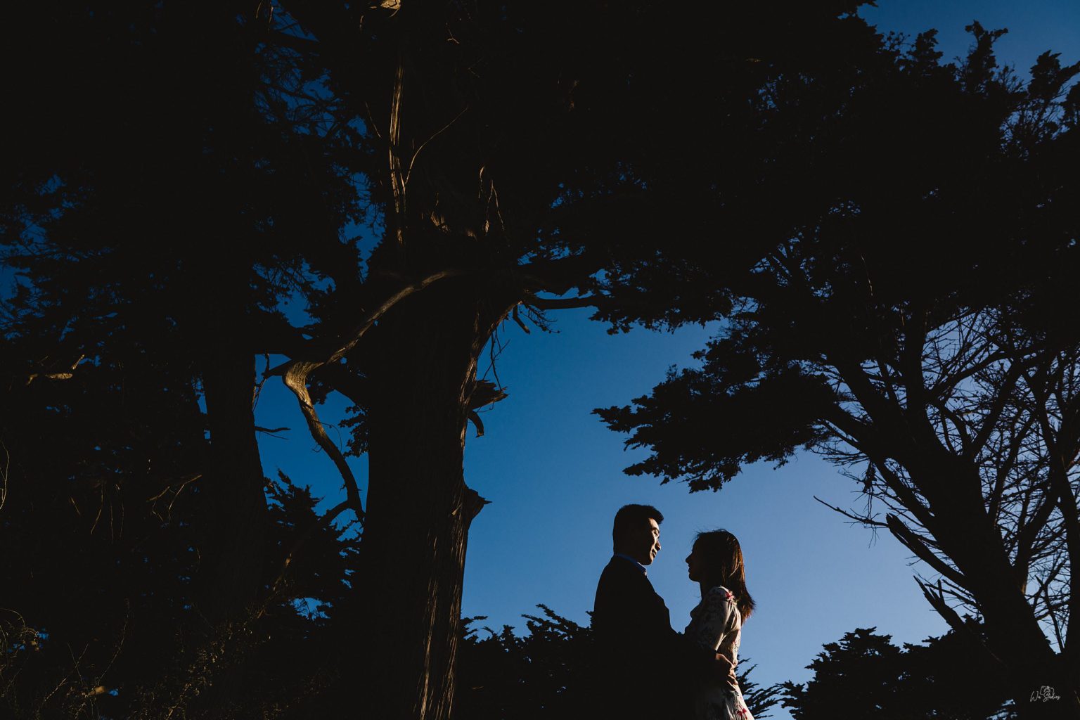 California Coastline Engagement at Mori Point - Stanley Wu Photography