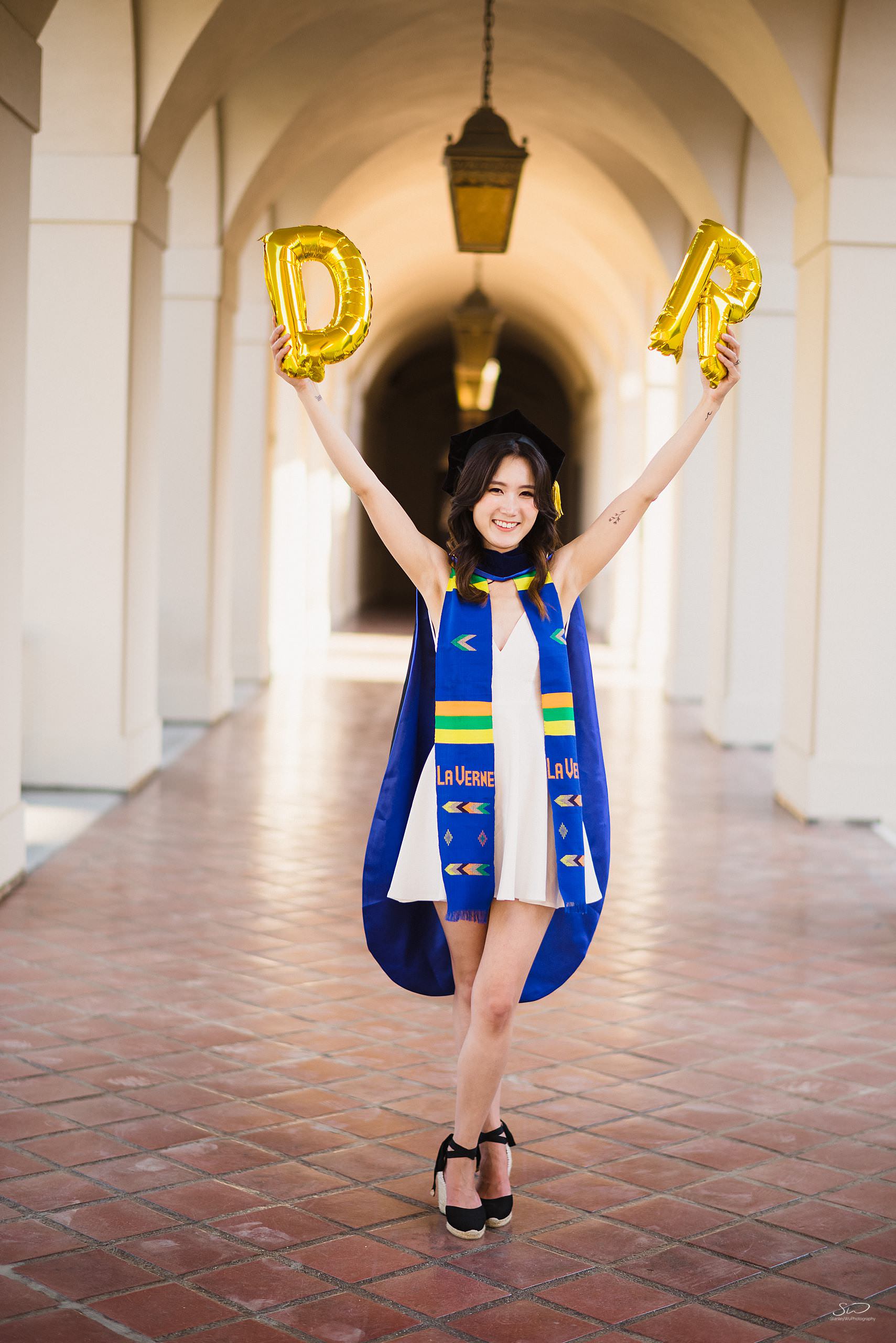 Emily – Elegant Doctoral Graduation Portraits at Pasadena City Hall ...