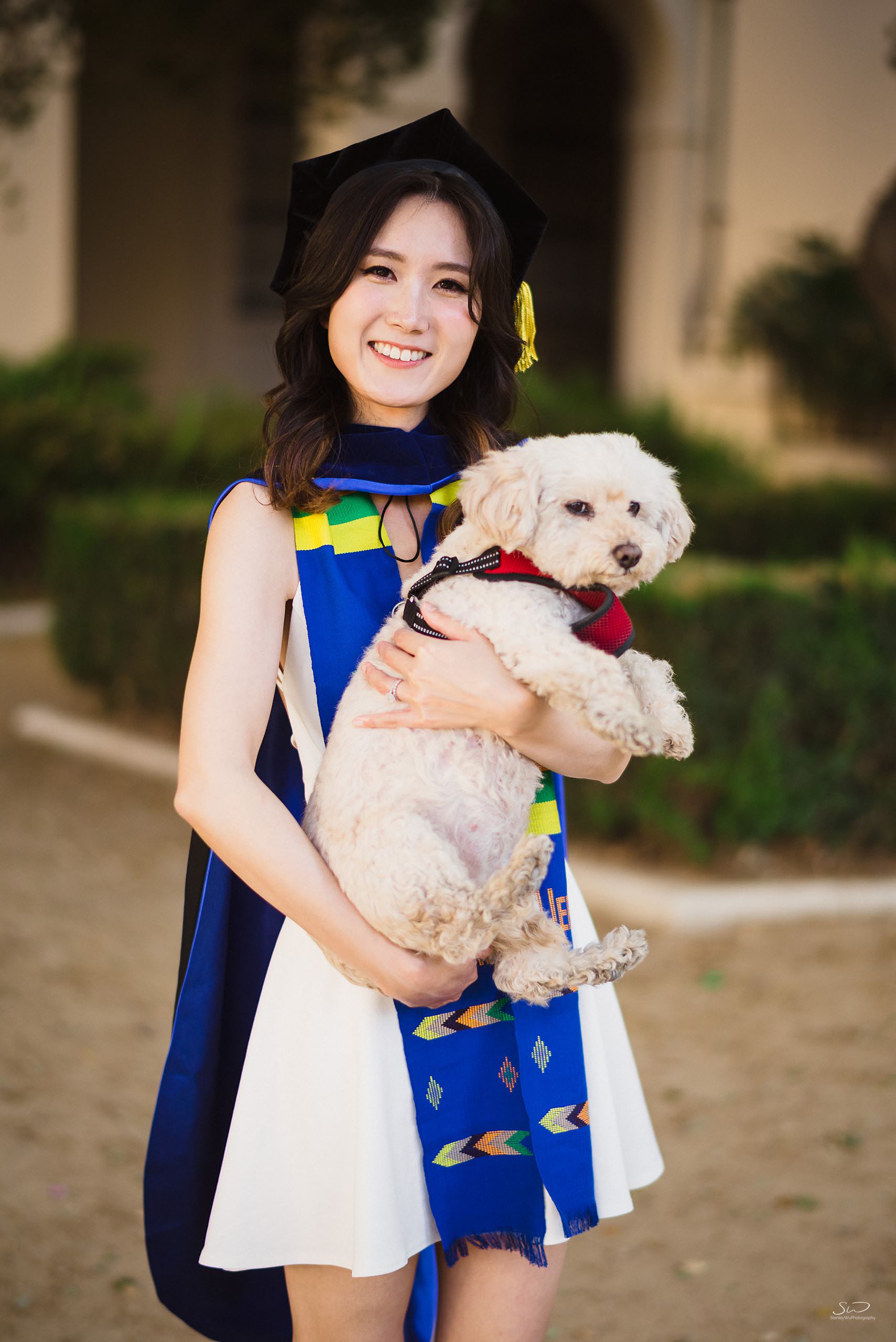 Emily – Elegant Doctoral Graduation Portraits at Pasadena City Hall ...