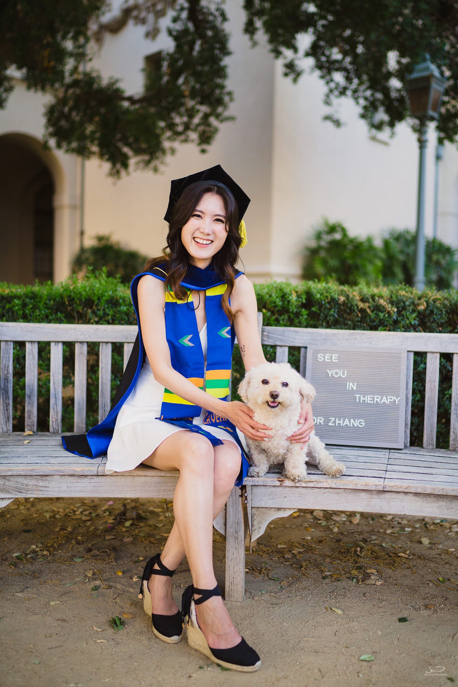 Emily – Elegant Doctoral Graduation Portraits at Pasadena City Hall ...